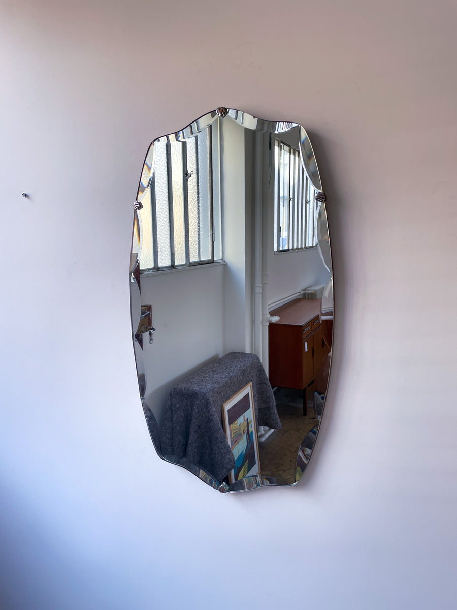 Miroir années 50 biseauté – Monsieur Joseph